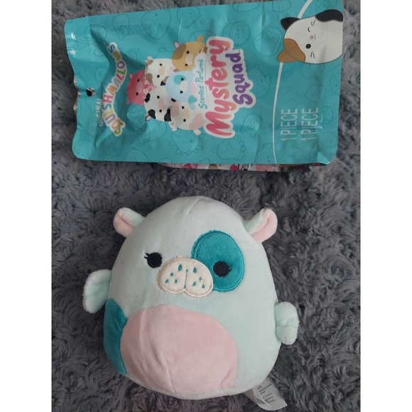 Kellytoy | Toys | Squishmallow Kerry Sea Cow Blue 5 222 Mystery Scented ...